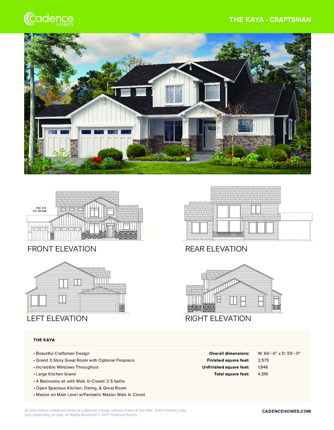 Kaya-Craftsman-Brochure | Save Thousands With Communnie.