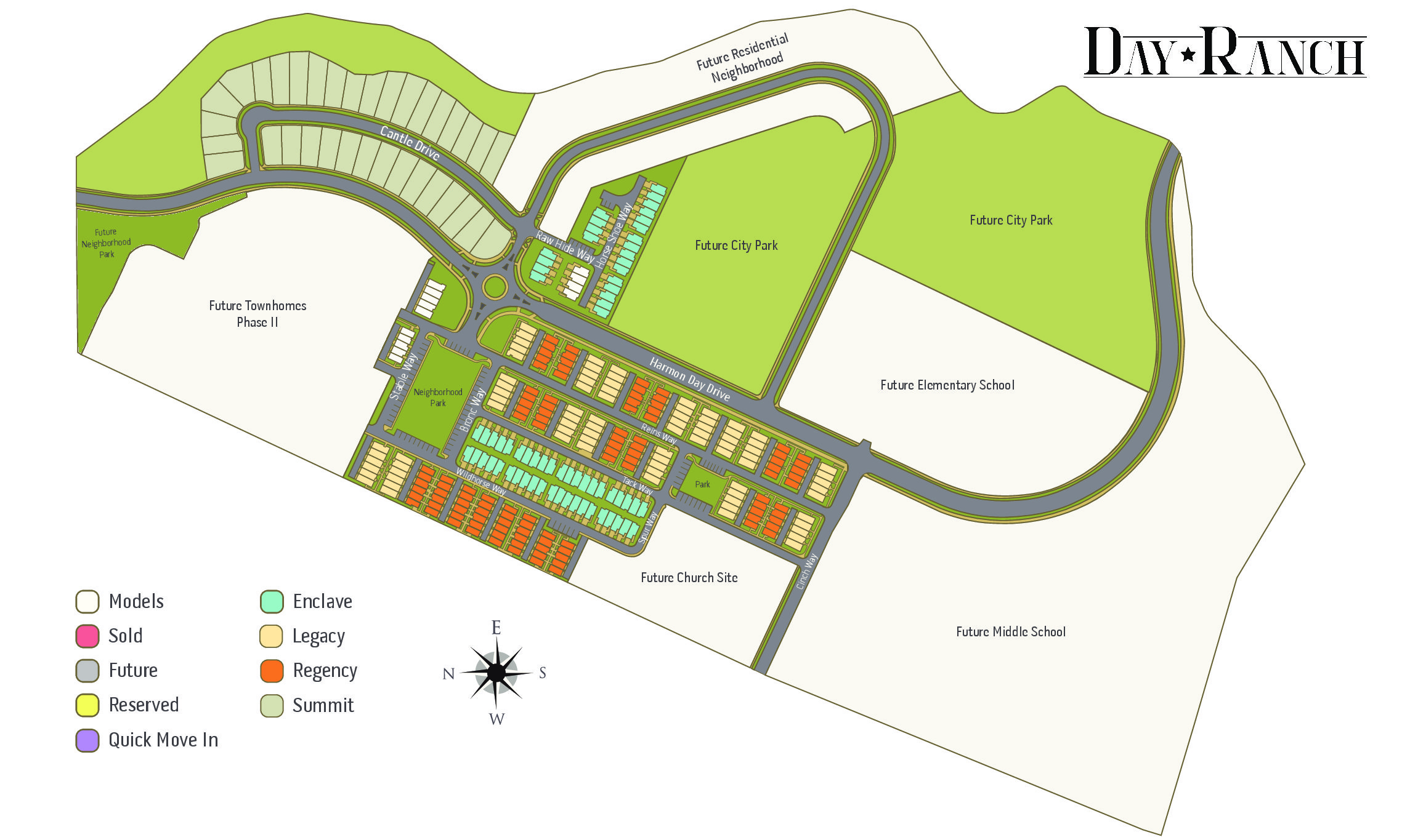 Day Ranch Overall Plat Map | Save Thousands With Communnie.